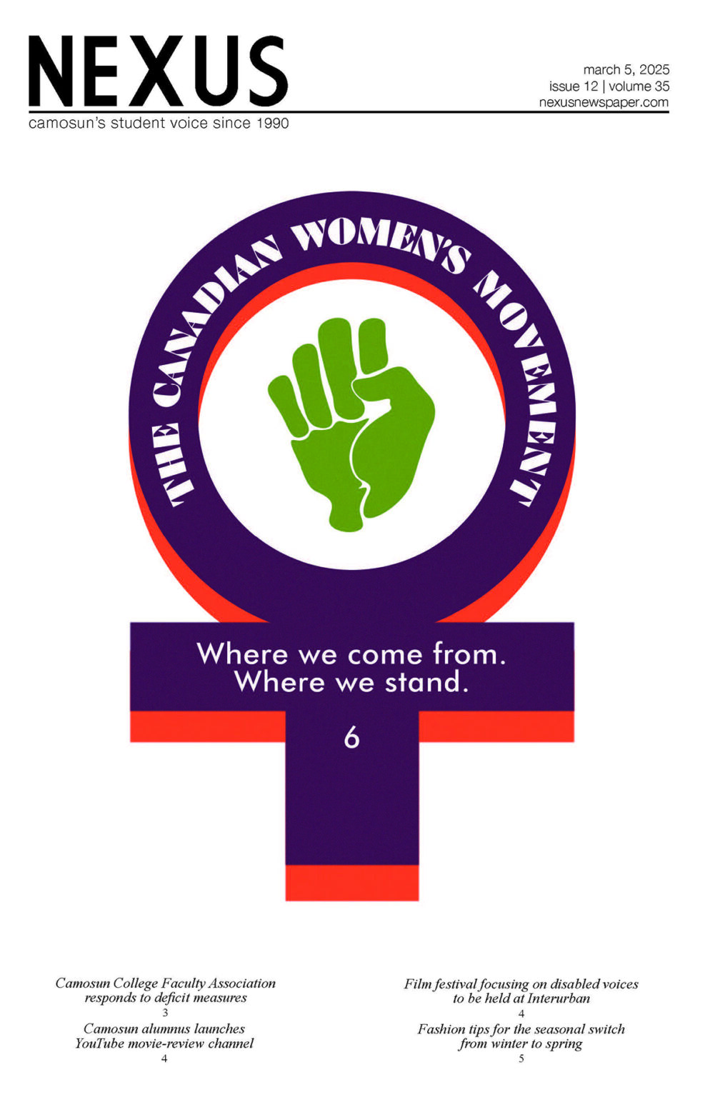 The Canadian women’s movement: Where we come from. Where we stand. | Nexus newspaper